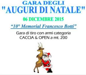 Gli auguri di Natale a Codogno - Armi e Tiro