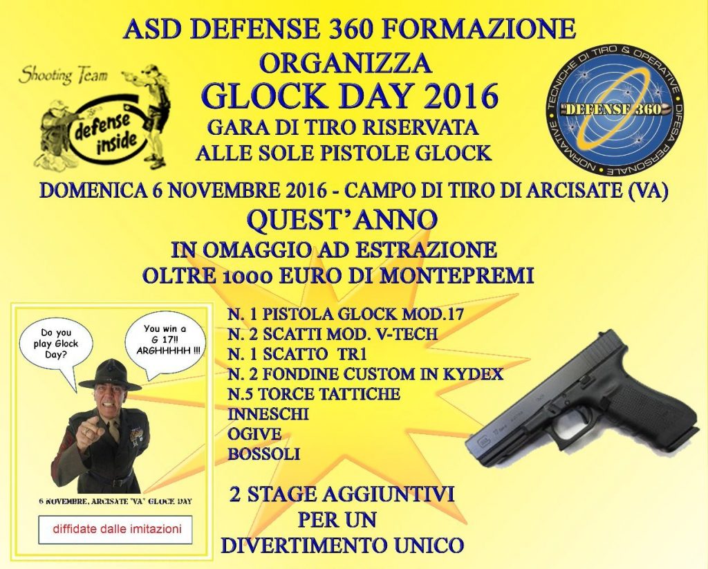 Glock day ad Arcisate - Armi e Tiro