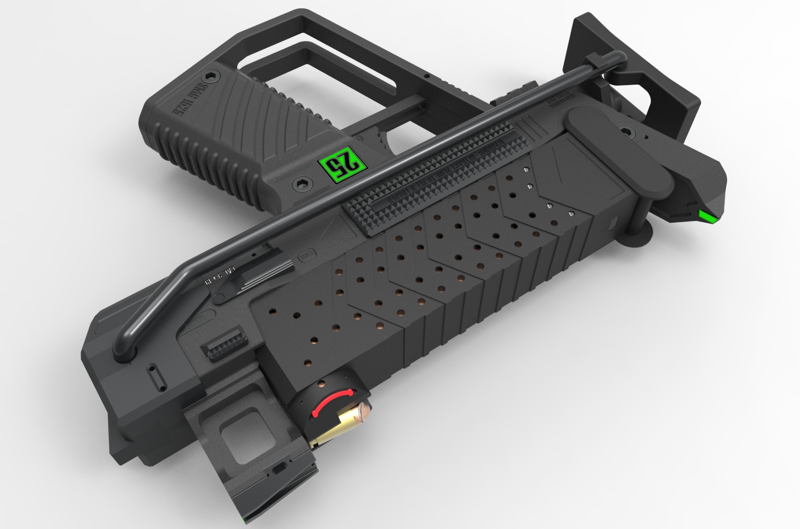 La pistola mitragliatrice bull-pup - Armi e Tiro