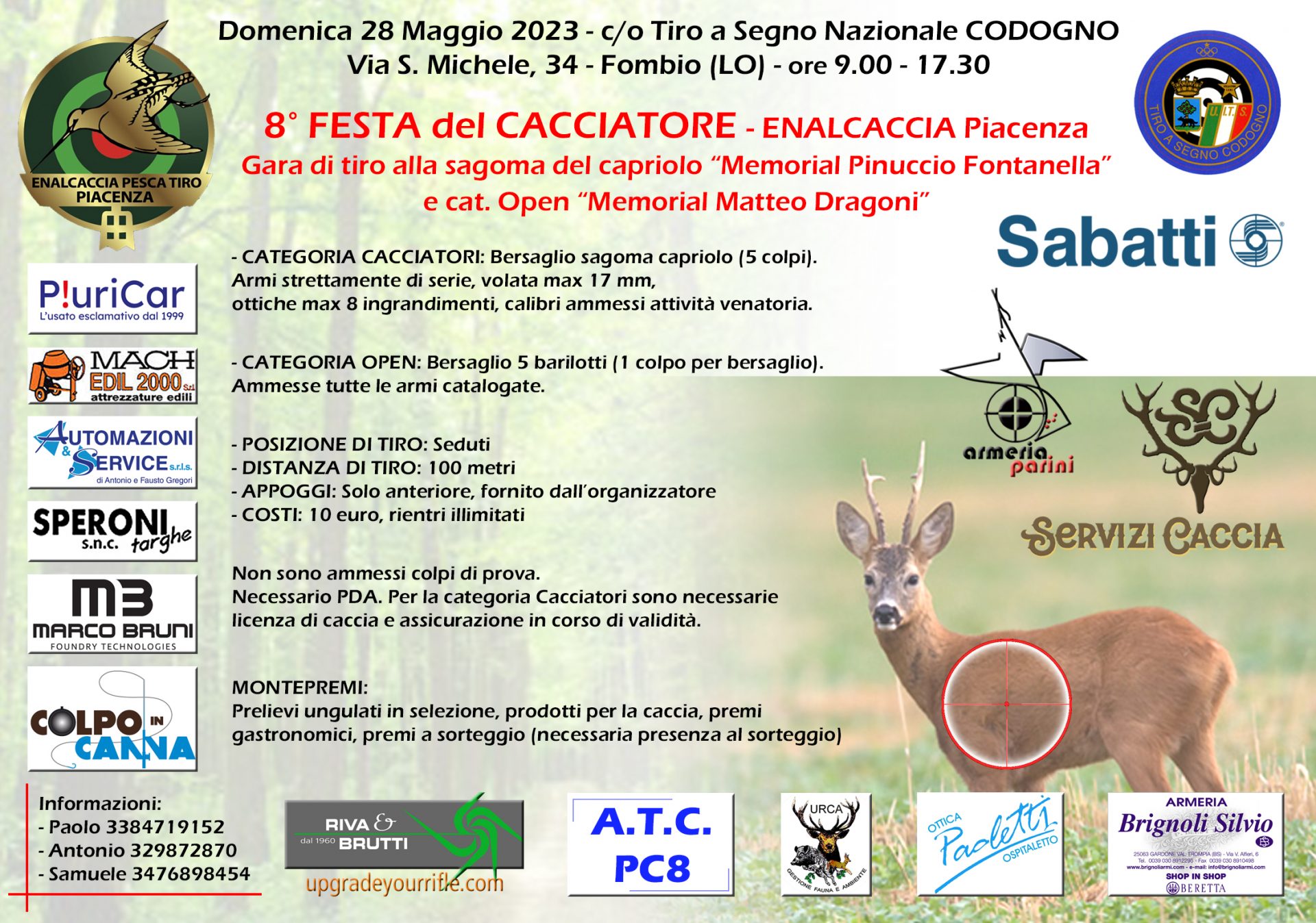 La Festa del cacciatore a Codogno - Armi e Tiro