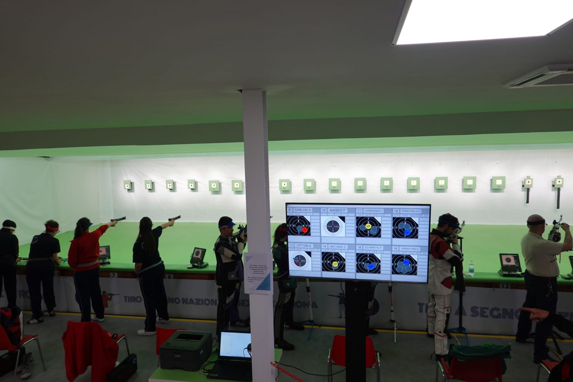 Tsn di Roma: riapre l'aria compressa, rinnovata - Armi e Tiro