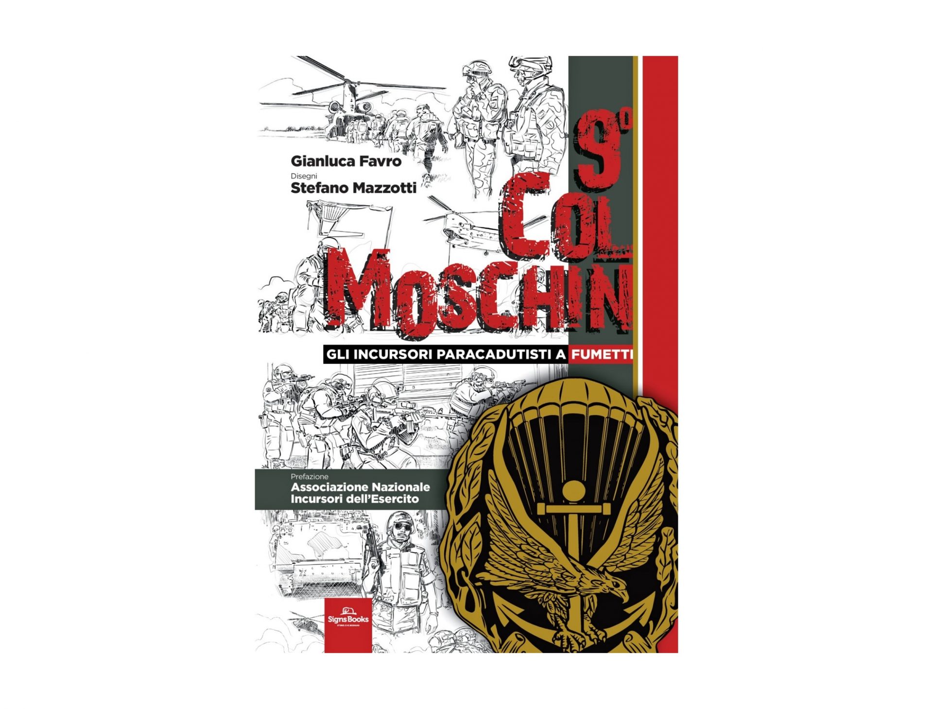 Il 9° Col Moschin a fumetti - Armi e Tiro